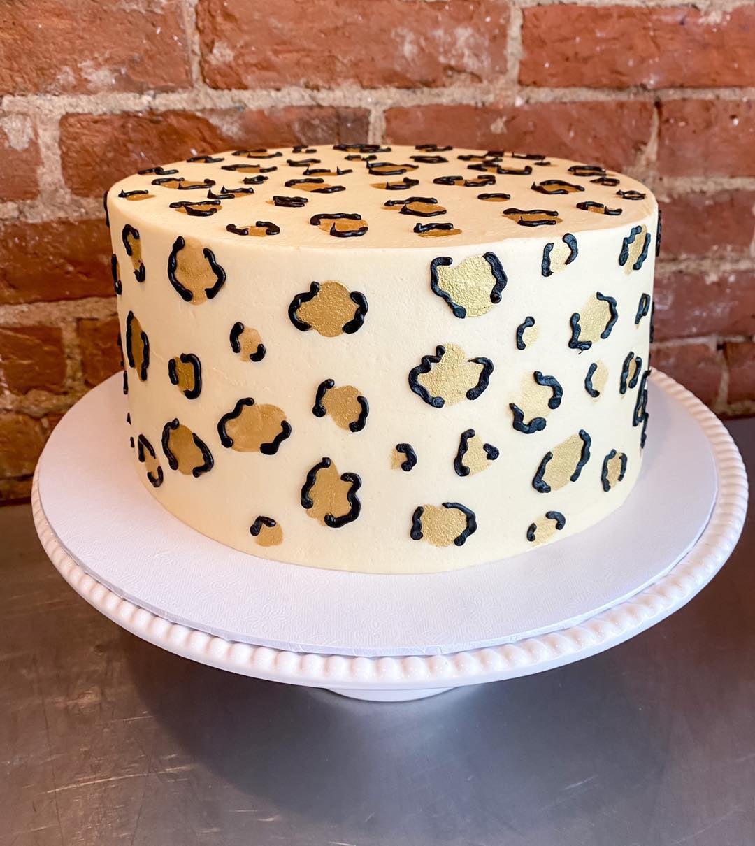Animal Print Birthday Cakes
